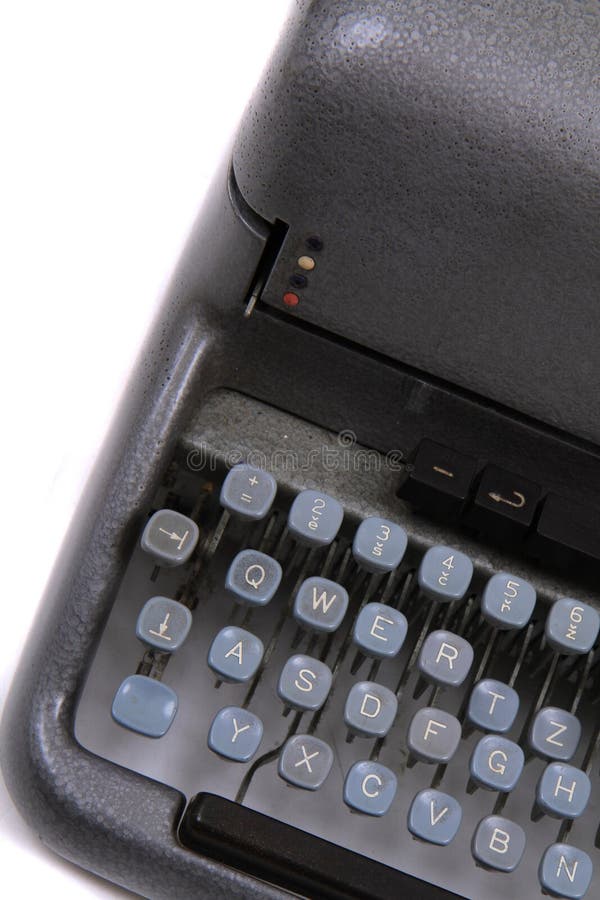 Details of Old Typing Machine Stock Image - Image of journalist, retro ...