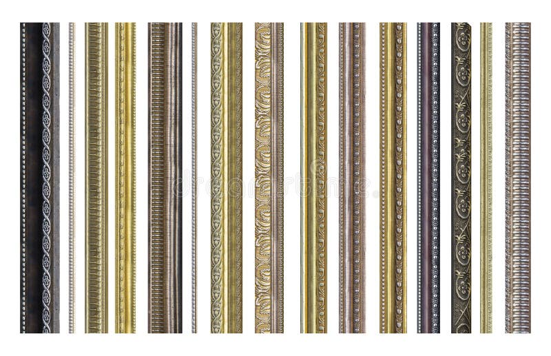 Details of the Picture Frames Stock Photo - Image of elegance, detail ...