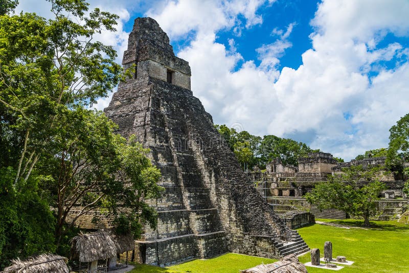 Details of the Ruins of Tikal Stock Image - Image of altar, history ...