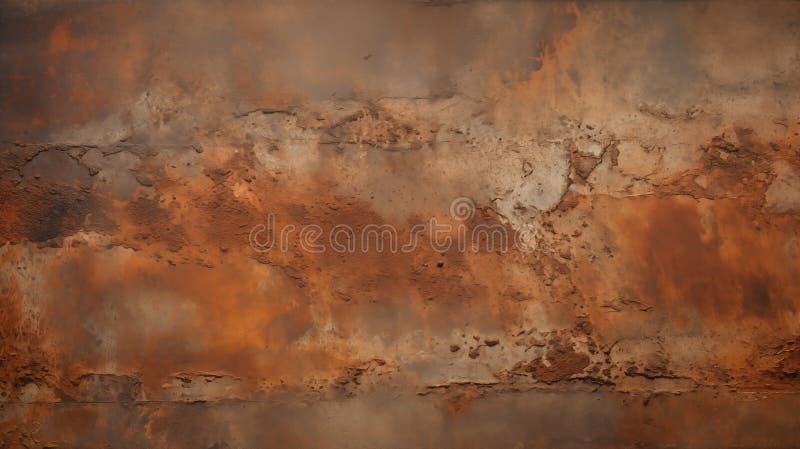 The Details of Rust and Corrosion on Metal Surfaces Stock Illustration ...
