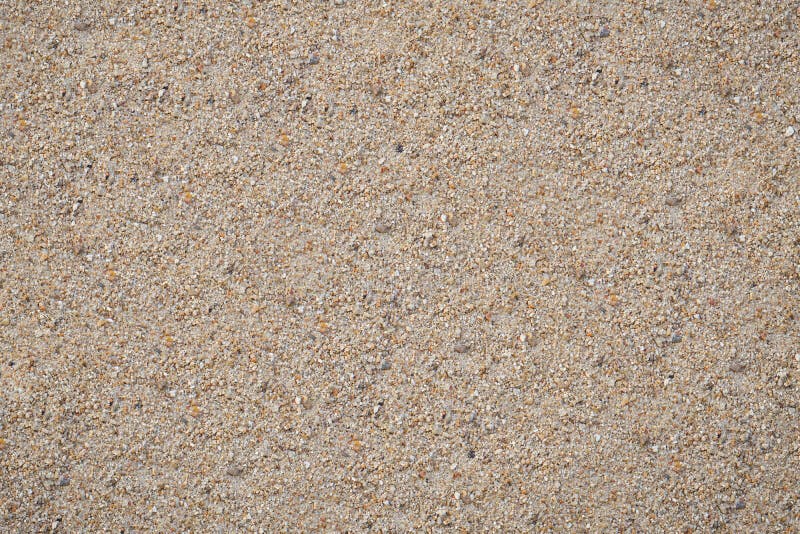 Details of Sand, Surface with Small Pebble Rock on the Ground Stock ...