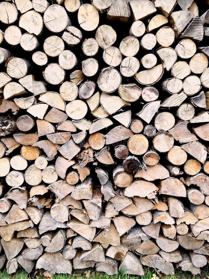 Details Section of Old Firewood Texture Background Stock Image - Image ...
