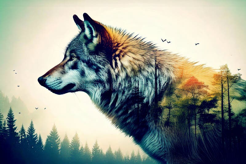 Details and Shadows of Wolves and Double Explorers of Forest Conditions ...