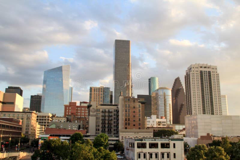 Houston, Texas Architecture Stock Photo - Image of downtown, detail ...