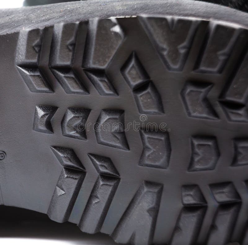 Details of the Sole of Trekking Boots Stock Photo - Image of ...