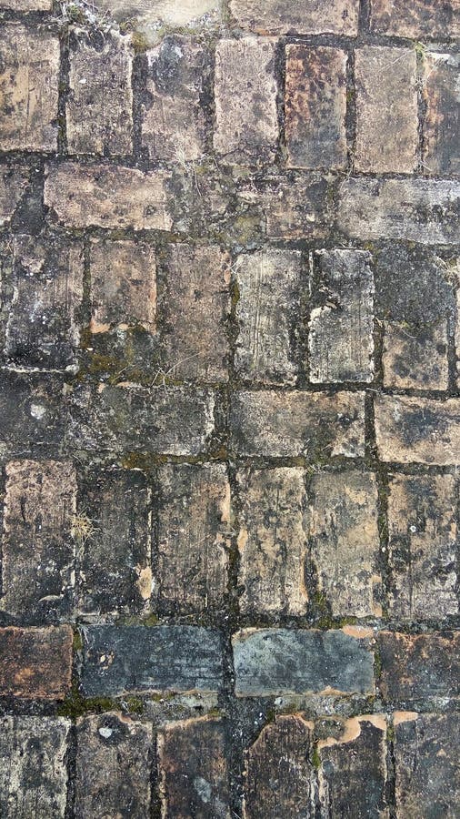 Details of a Solid Rustic Structure Exposed To the Climate. Background ...