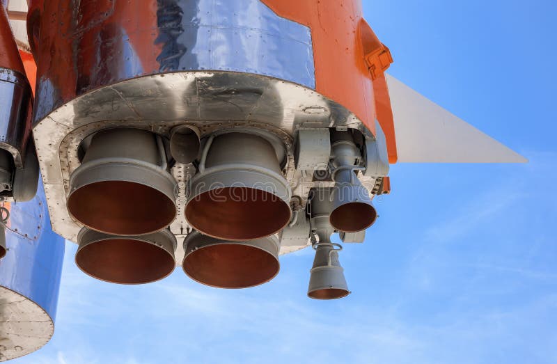 Details of Space Rocket Engine Stock Photo - Image of military, missile ...