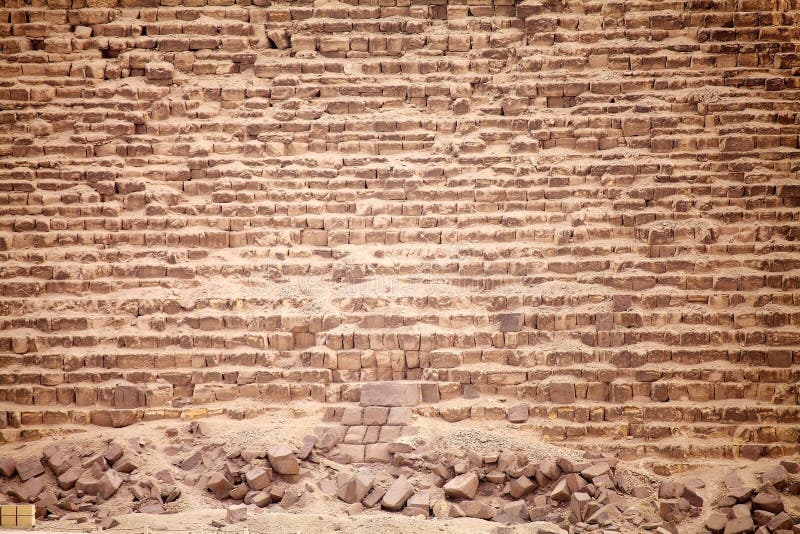 Details of the Subsidiary Pyramid at the Giza Pyramid Complex in Giza ...