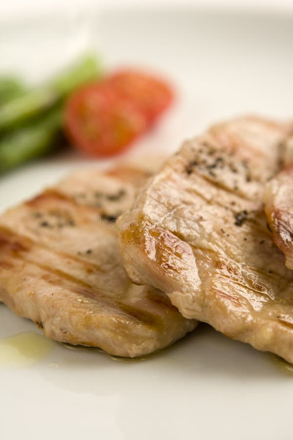 Details of Tasty Cooked Meat Stock Photo - Image of macro, cook: 11754386