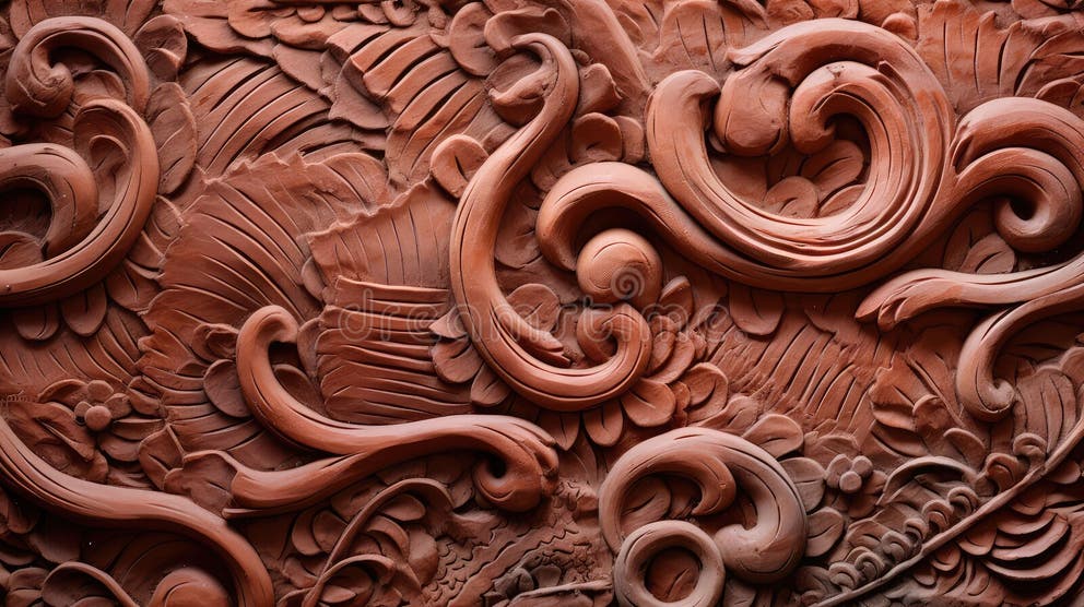 Details Terra Cotta Texture Stock Illustration - Illustration of ...