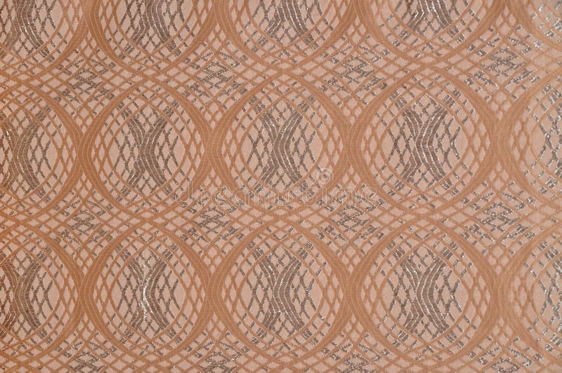 Beige Colored Patterned Fabric Texture Stock Photo - Image of cloth ...