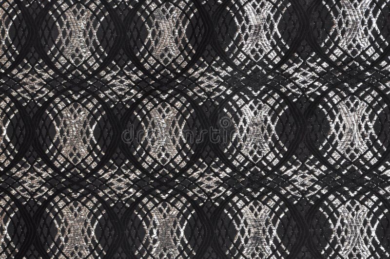 Gray Colored Patterned Fabric Texture Stock Photo - Image of details ...