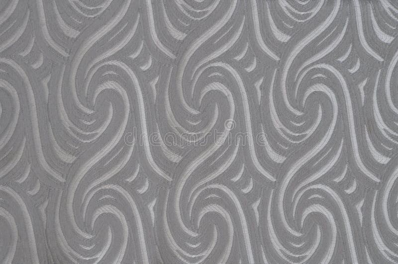 Gray Colored Patterned Fabric Texture Stock Image - Image of fiber ...