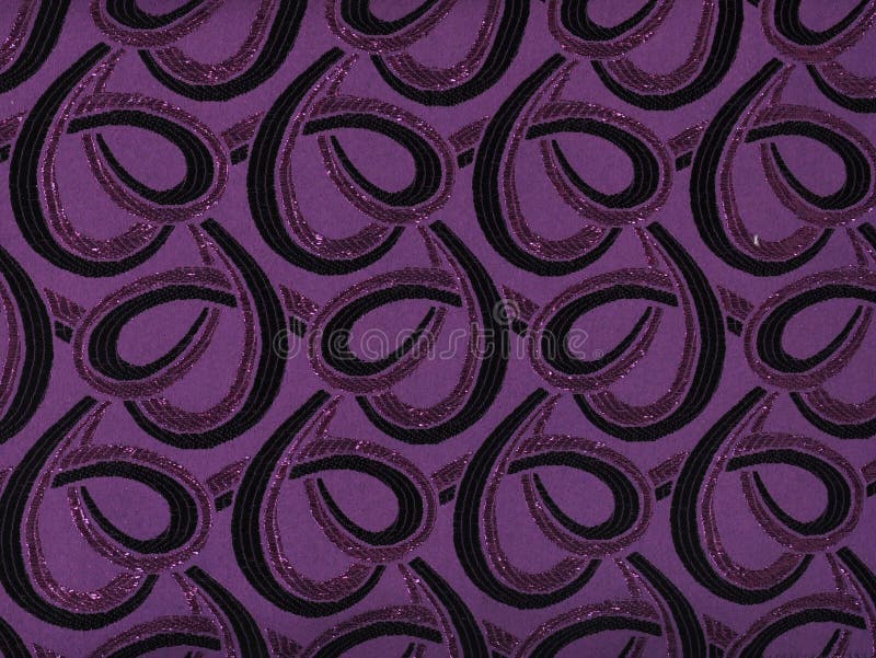 Purple Colored Patterned Fabric Texture Stock Photo - Image of colored ...