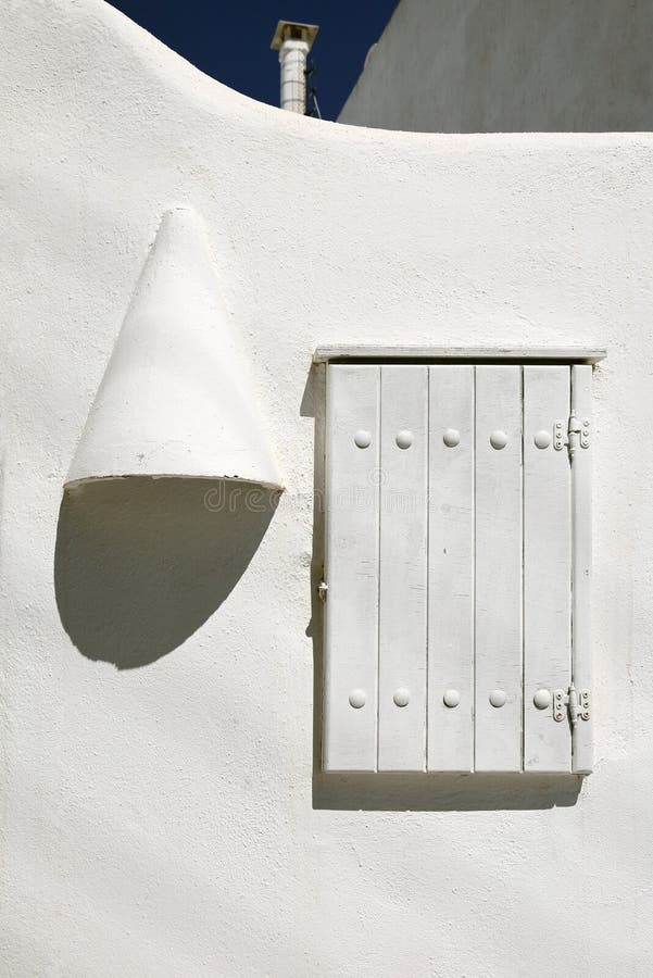 Greek Islands: Traditional Architecture Details Stock Photo - Image of ...