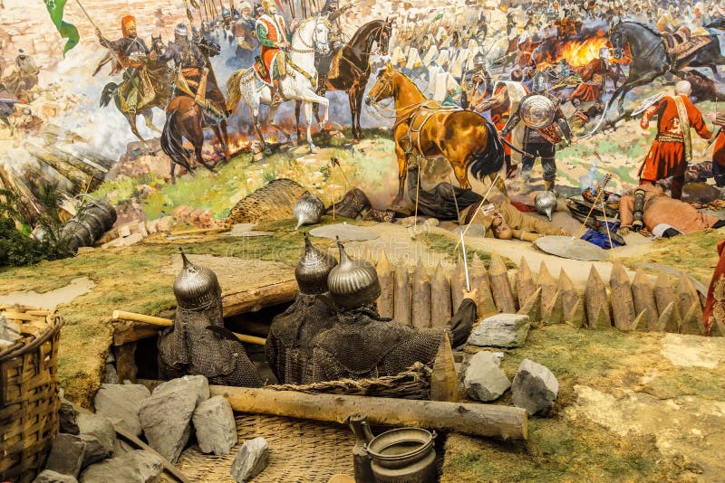 Val Van Constantinopel in 1453 Redactionele Afbeelding - Image of ...