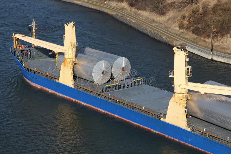 Details Van Een Vrachtschip Stock Afbeelding - Image of vrachtschip ...