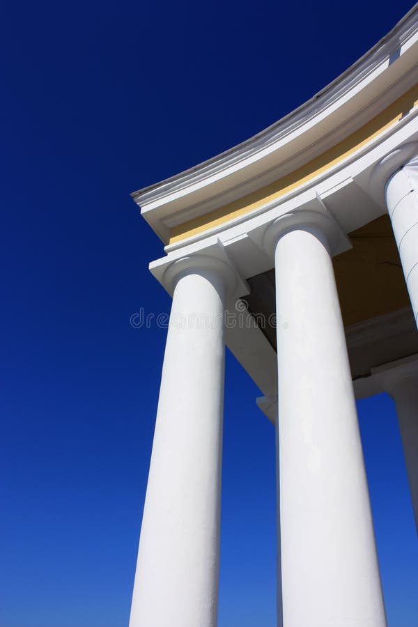 Details of white columns stock photo. Image of colonnade - 11194434