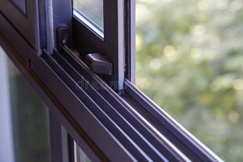 Details of Windows Temperature Glass with Matte Black Aluminum Frame ...
