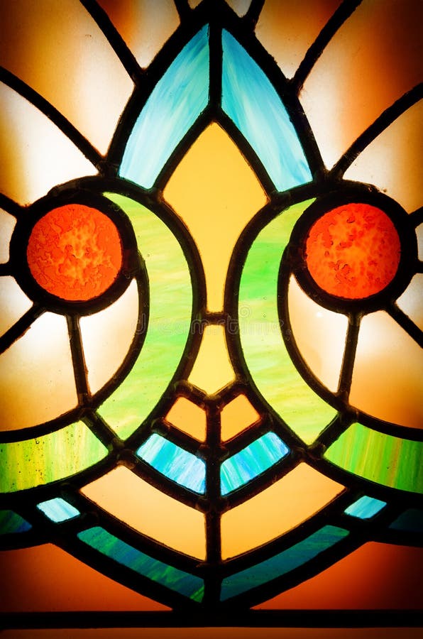 Detalhe do vitral imagem de stock. Imagem de multicolorido - 57980639