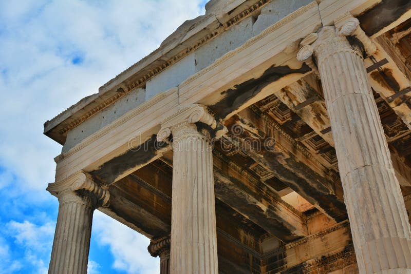 Arquitetura do Partenon foto de stock. Imagem de dorsal - 51800870