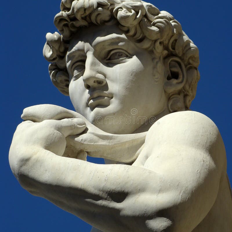 Detalle de David imagen de archivo. Imagen de famoso - 10290035