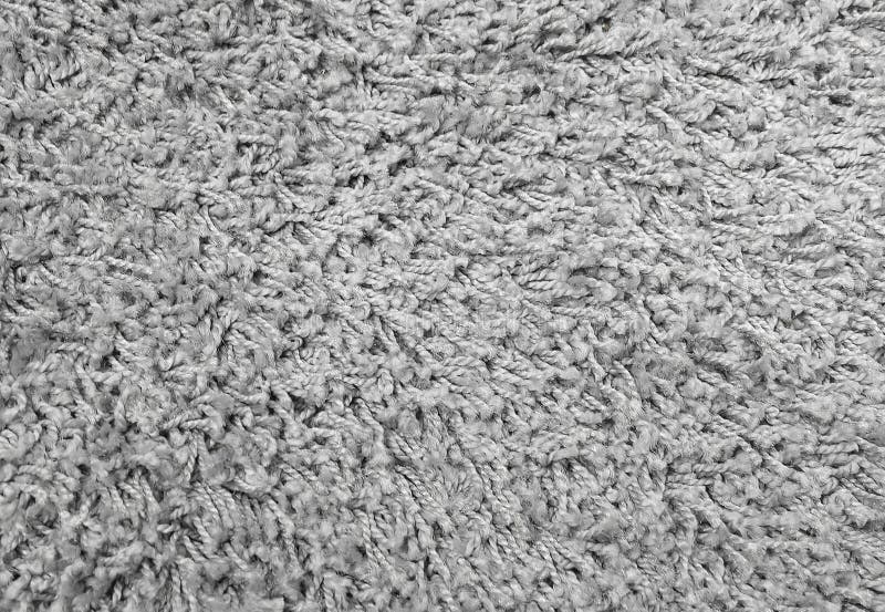 Detalle De Gray Fluffy Fabric Texture Background Foto de archivo ...
