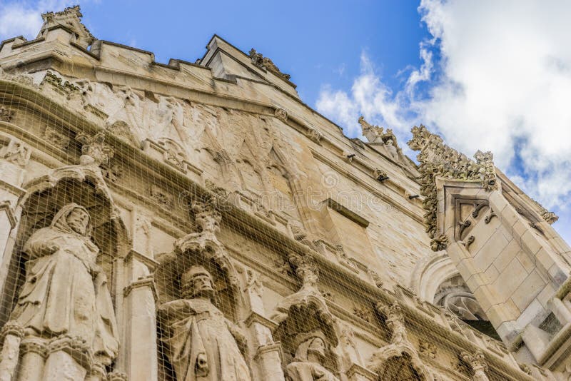 Detalle De La Catedral De Exeter, Exeter, Devon, Inglaterra Imagen de ...