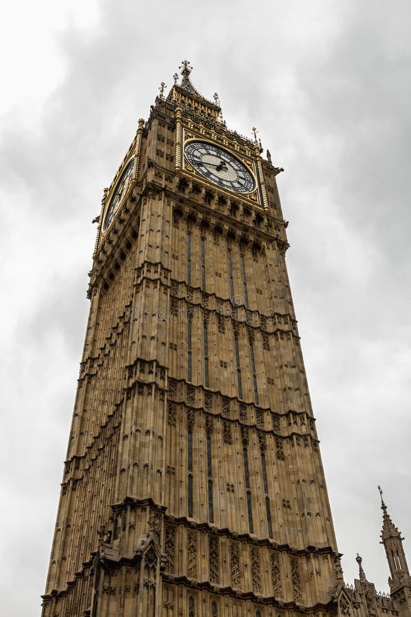 Detalle De La Torre Big Ben Foto de archivo - Imagen de inglés ...