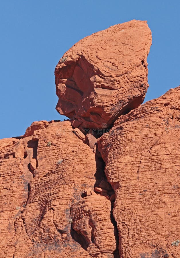 Detalle Erosionado De La Roca Foto de archivo - Imagen de azul, afuera ...