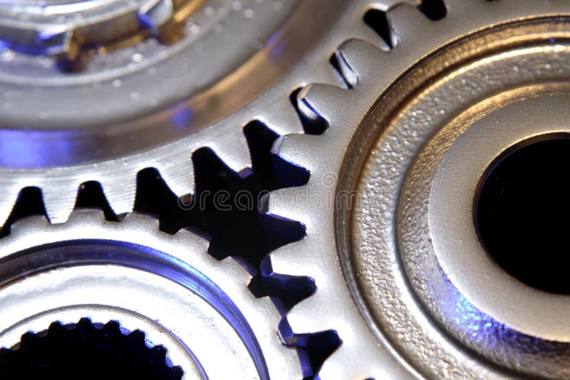 Detalles de engranajes imagen de archivo. Imagen de cierre - 9315987