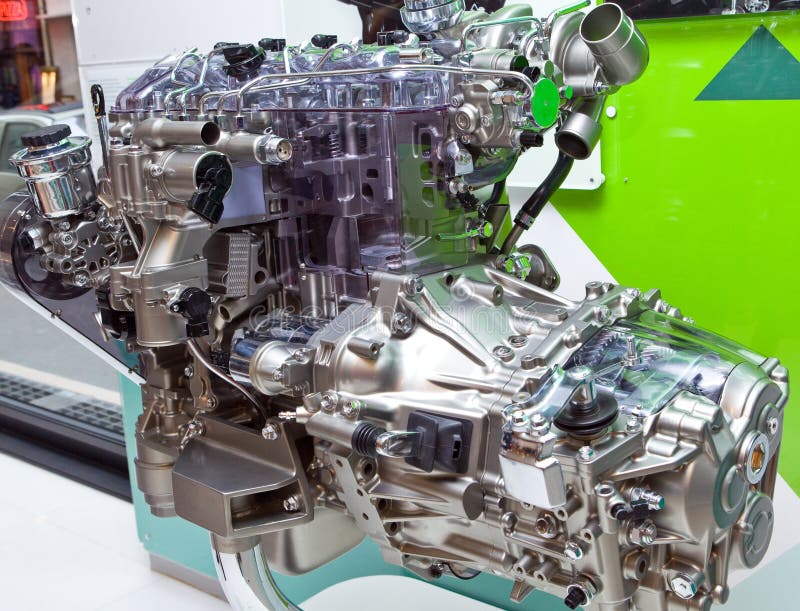 Detalles, Elementos Del Motor Imagen de archivo - Imagen de cromo ...
