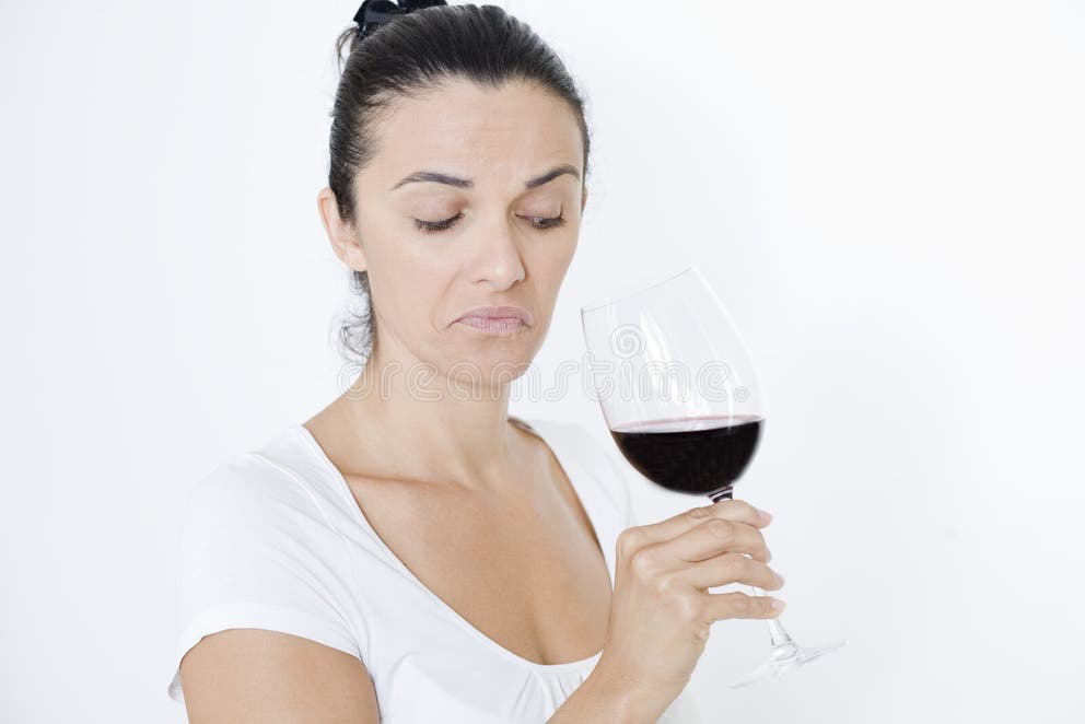 Detecting bad wine stock image. Image of pretty, lifestyle - 16460709