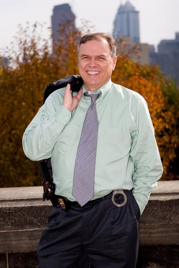 The Detective stock photo. Image of veteran, courthouse - 1482776
