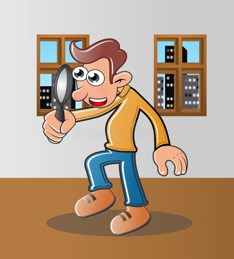 Metal detector stock illustration. Illustration of searching - 57833