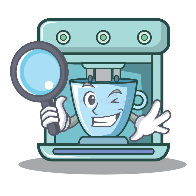 Happy Coffee Maker Cartoon Stock Illustrations – 427 Happy Coffee Maker ...