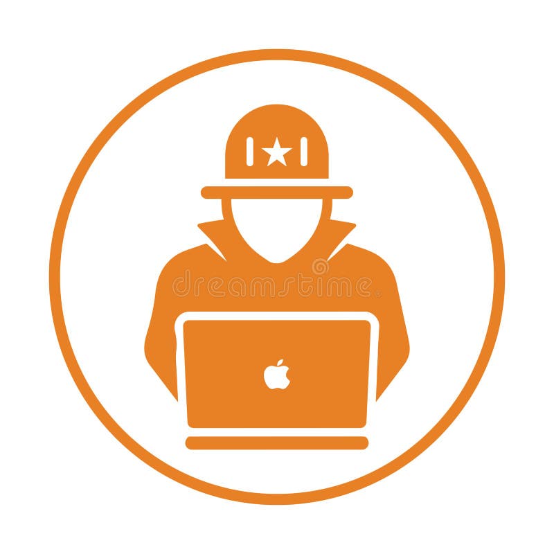 Hacker Icon Orange Stock Illustrations – 761 Hacker Icon Orange Stock ...