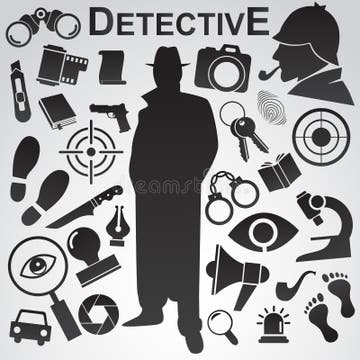 Investigation Symbols Stock Illustrations – 1,119 Investigation Symbols ...