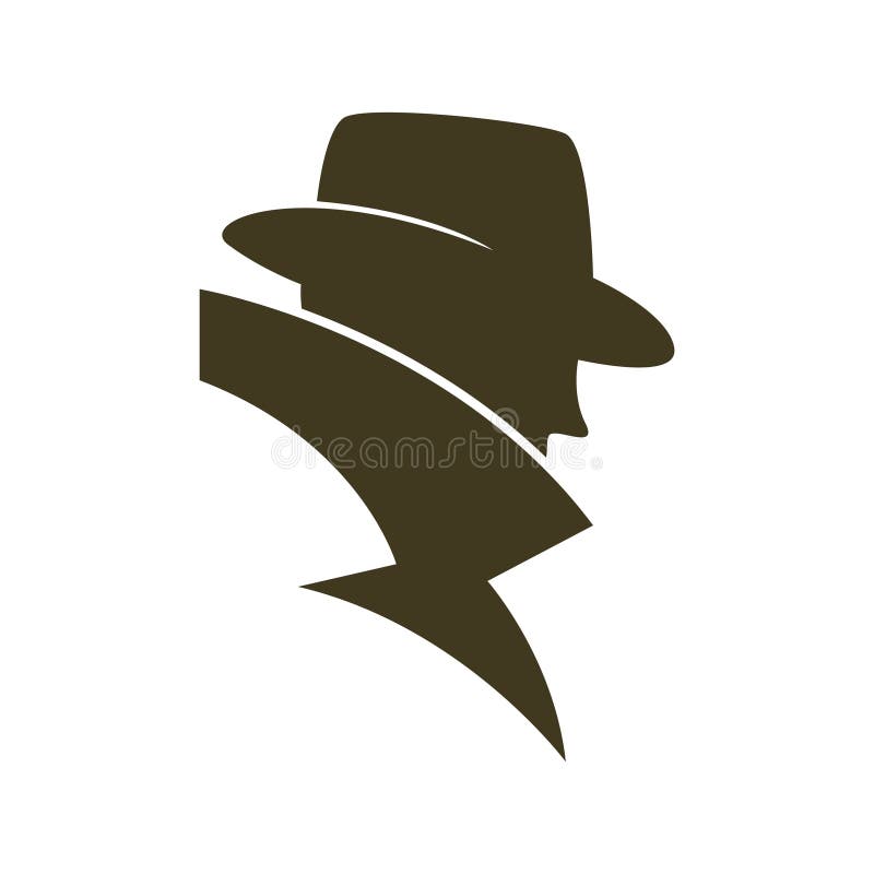 Detective logo icon design stock vector. Illustration of security ...