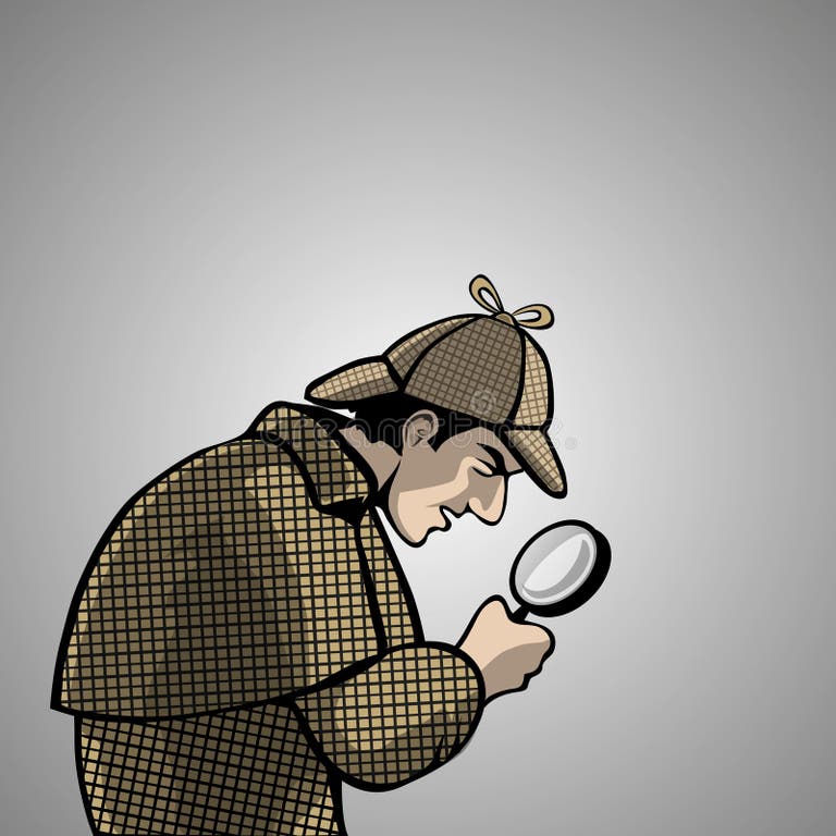 Reading Detective Stock Illustrations – 1,858 Reading Detective Stock ...