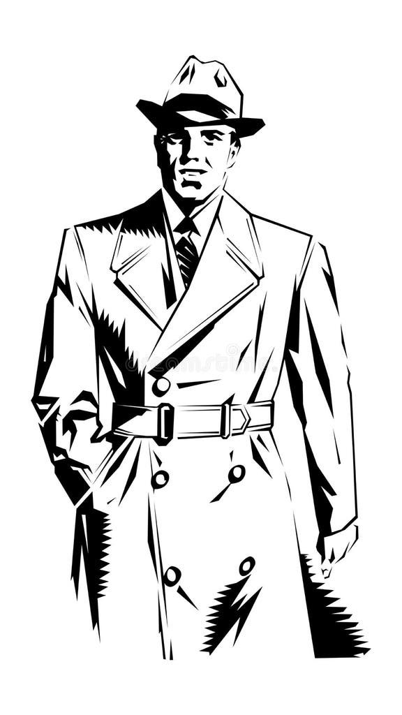 Detective Head Stock Illustrations – 2,637 Detective Head Stock ...