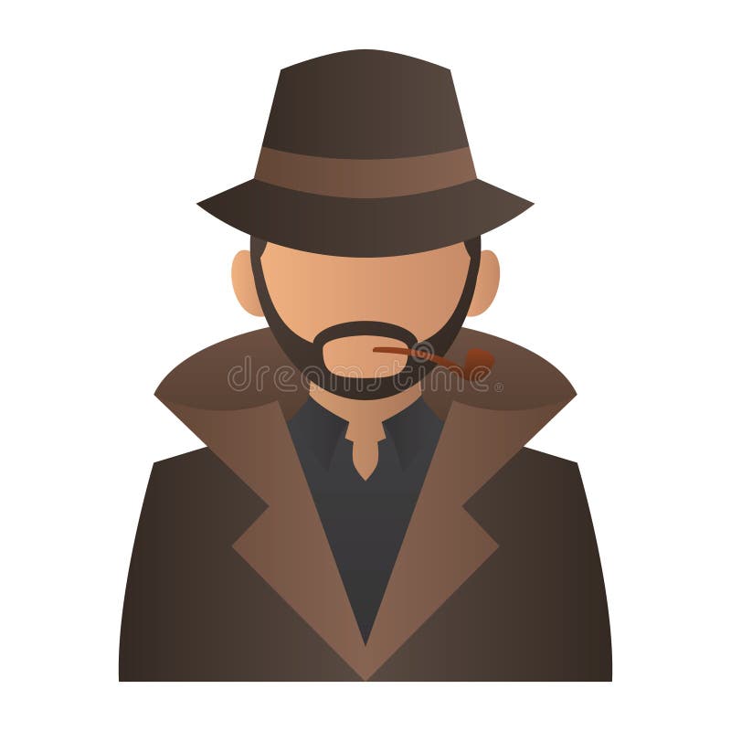 Detective. Vector Illustration Decorative Design Stock Vector ...
