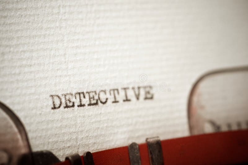 Detective concept view stock photo. Image of paper, information - 267285726