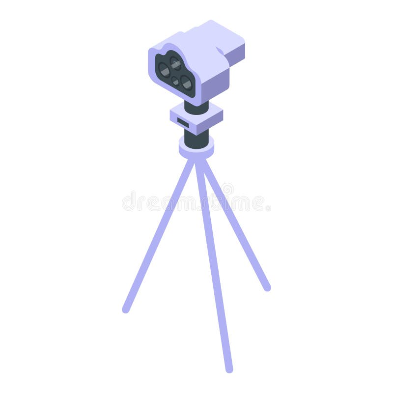 Detector Speed Radar Icon Isometric Vector. Camera Traffic Stock Vector ...