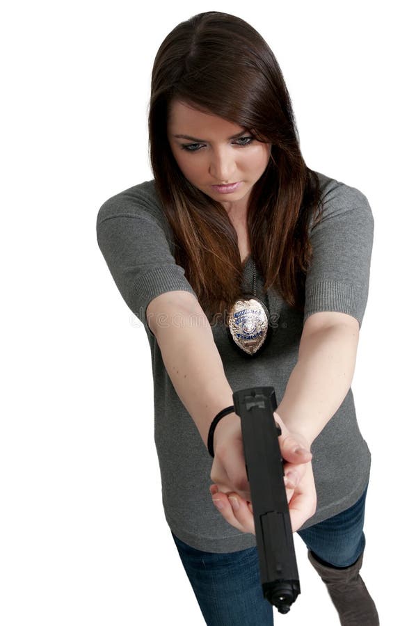 Detektiv- kvinnlig arkivfoto. Bild av fara, jobb, mode - 23924816