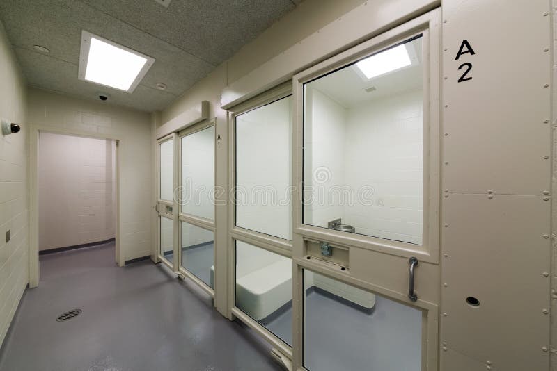 Detention cells stock image. Image of detention, small - 45054563