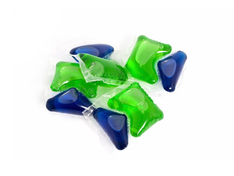 Detergent capsules stock image. Image of translucent - 37668939