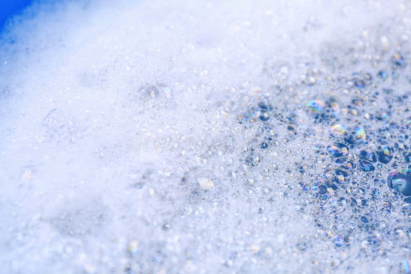Detergent Foam As Background, Closeup. Hand Washing Laundry Stock Image ...