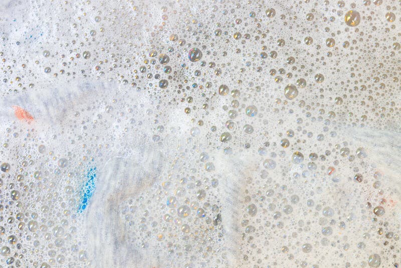 Detergent Foam Bubble As Background Texture Select Focus Shallow Depth ...