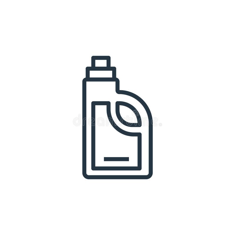 Detergent Vector Icon. Detergent Editable Stroke. Detergent Linear ...